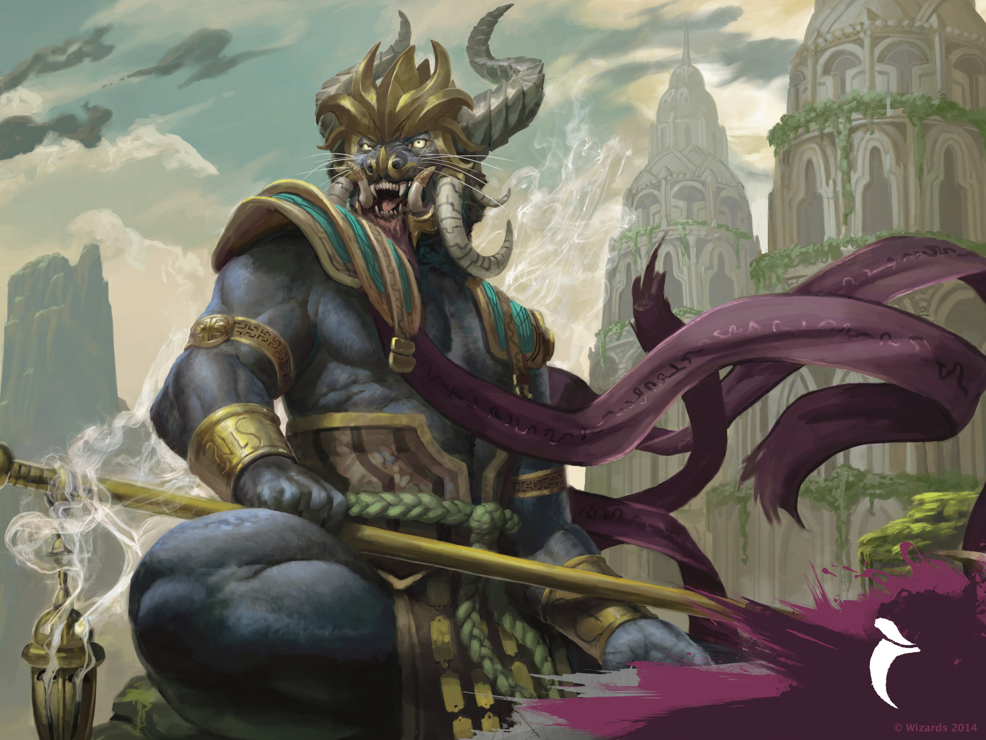 KHANS OF TARKIR Achievements art : r/magicTCG